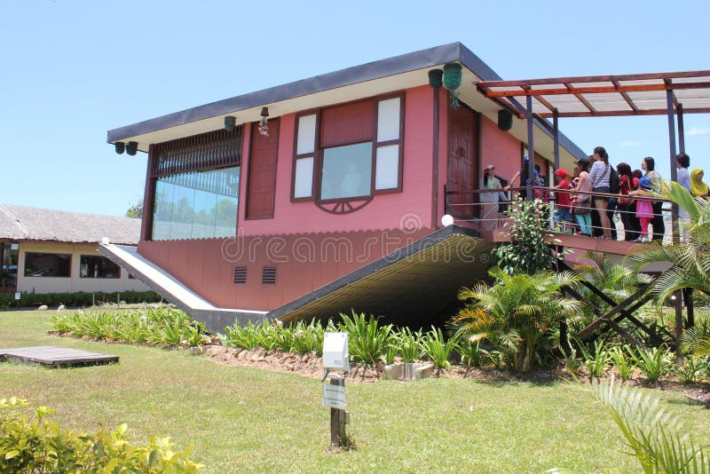 Reverse the Red House stock image. Image of special - 190454345