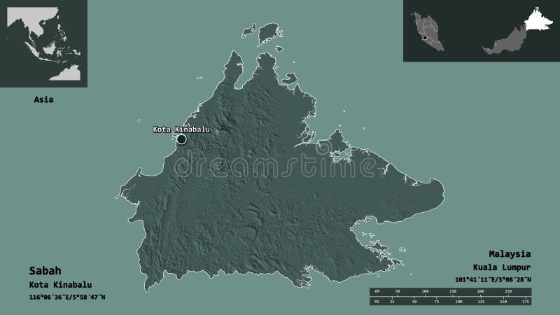 Map Sabah Stock Illustrations – 317 Map Sabah Stock Illustrations ...