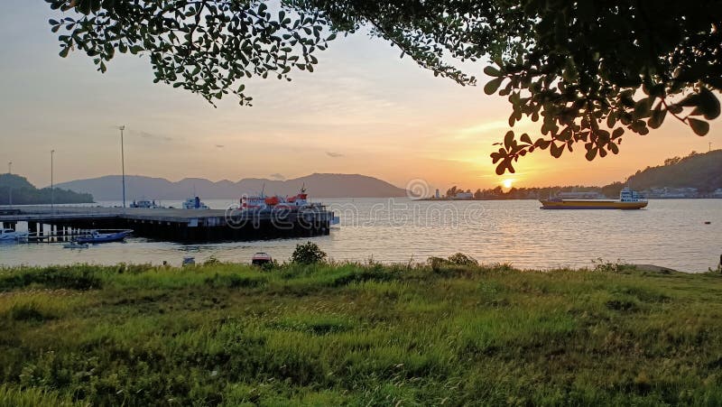 Sabang port editorial photo. Image of harbor, lake, river - 259318206