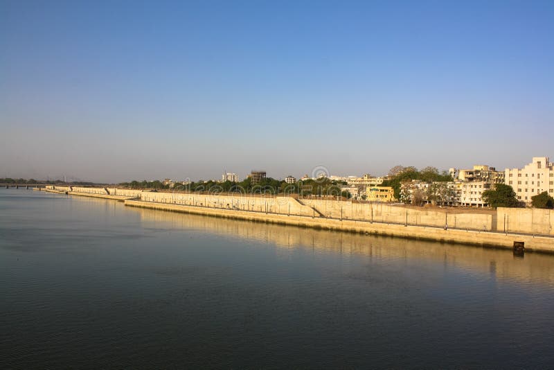 SABARMATI RIVER FRONT at AHMEDABAD GUJARAT Stock Image - Image of ...