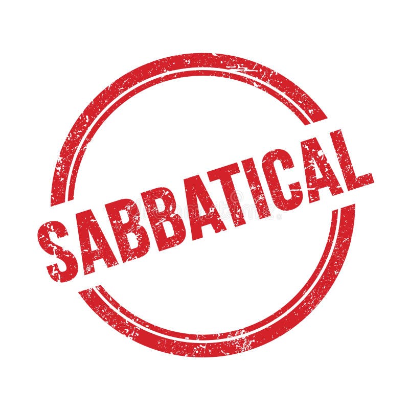 Sabbatical Word Text Typography Pink Design Icon Stock Vector ...