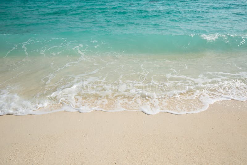 Sabbia e mare fotografia stock. Immagine di mare, paesaggio - 80176360