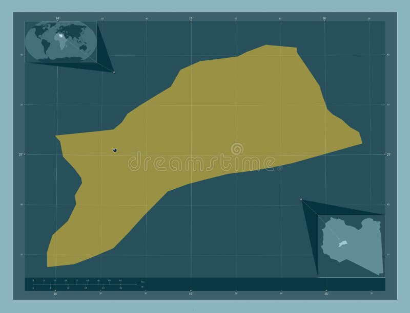 Sabha, Libya. Solid. Major Cities Stock Illustration - Illustration of ...