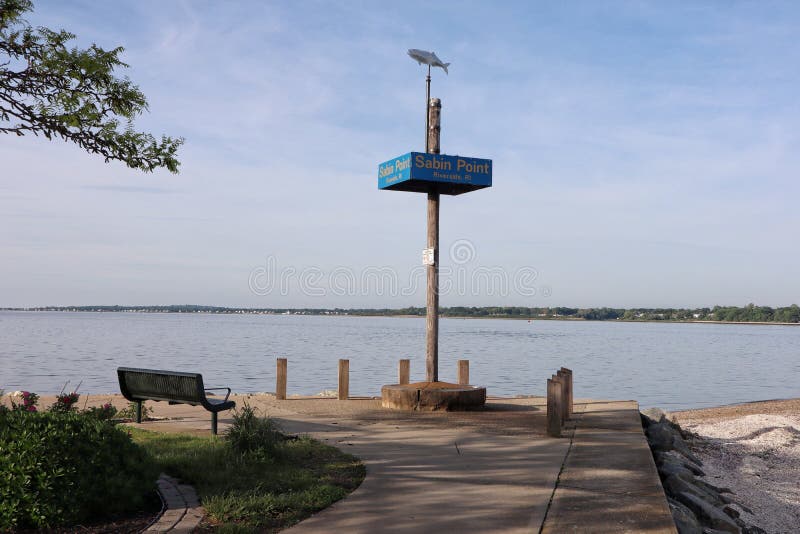 Sabin Point in East Providence Editorial Stock Image - Image of ...