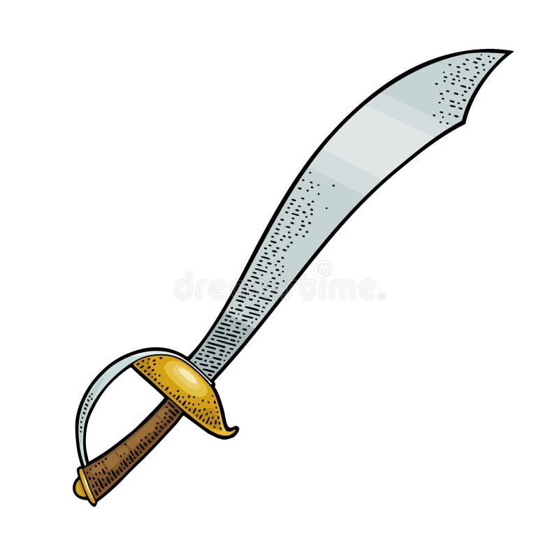 Sable del pirata cruzado stock de ilustración. Ilustración de muestra ...