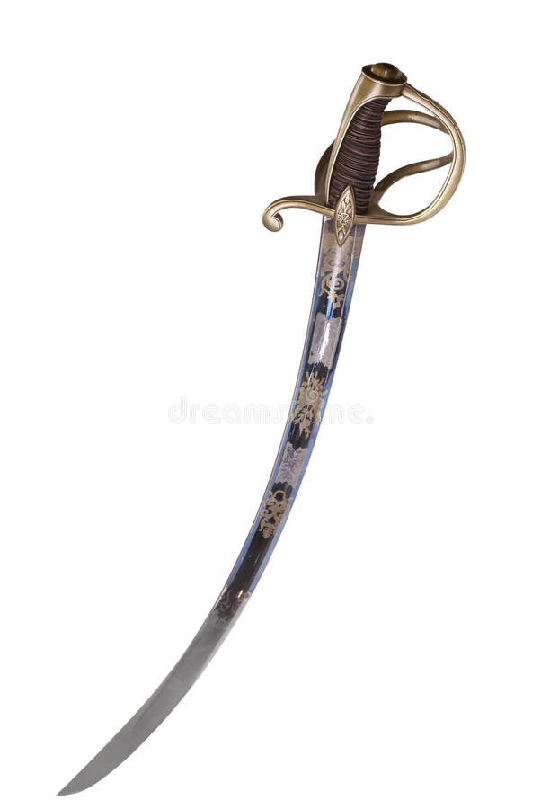 Sable Francés Del Oficial (sable) Imagen de archivo - Imagen de ...