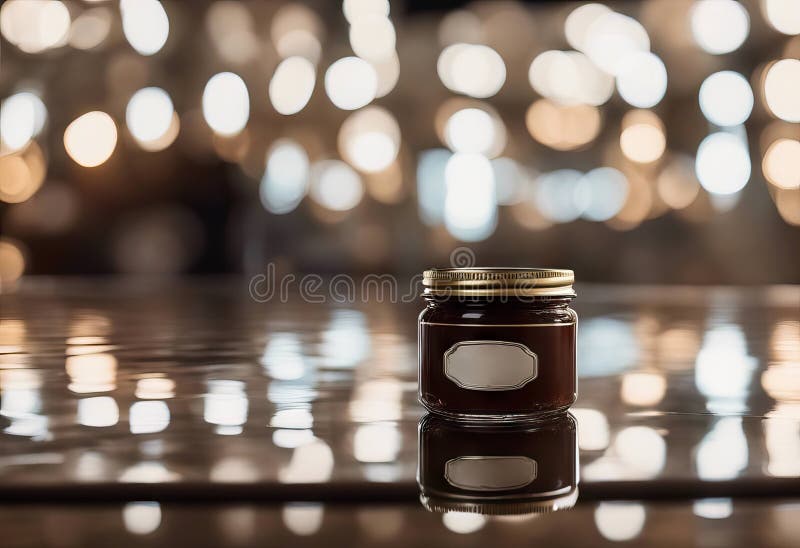 Sable with Invisible Reflection with Jam and Chocolate Stock ...