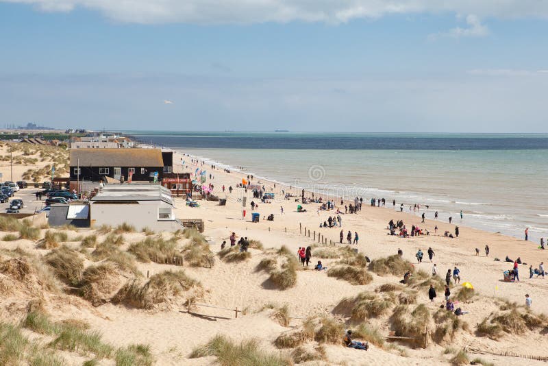 Sables De Cambrure, Cambrure : Dunes Et La Plage Photographie éditorial ...