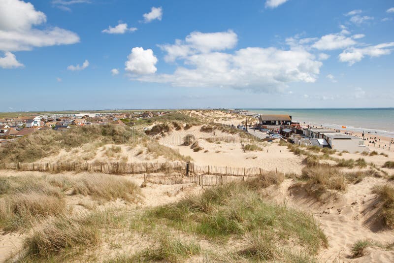 Sables De Cambrure, Cambrure : Dunes Et La Plage Image stock éditorial ...