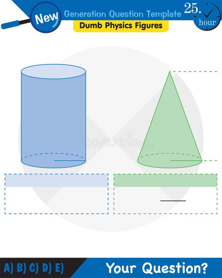 Physics, Solid Shapes, Center of Mass, Next Generation Question ...