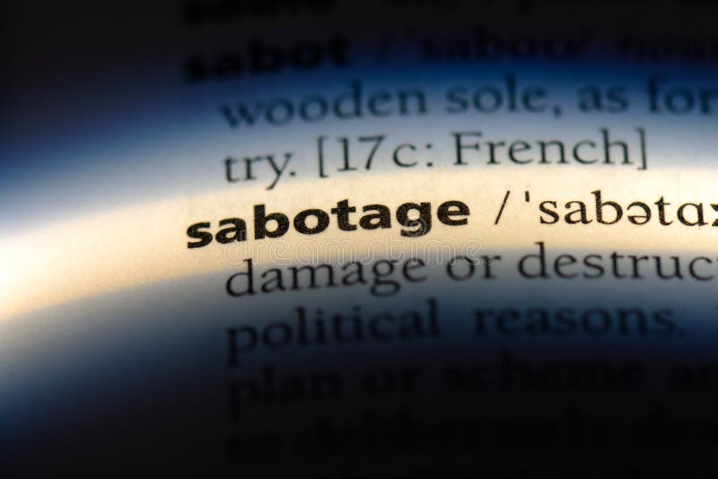 Sabotage stock image. Image of saboteur, sabotage, vandalism - 34434103