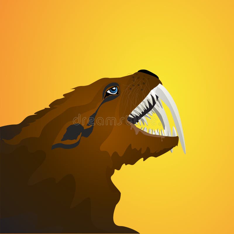 Sabretooth Tiger Stock Illustrations – 106 Sabretooth Tiger Stock ...
