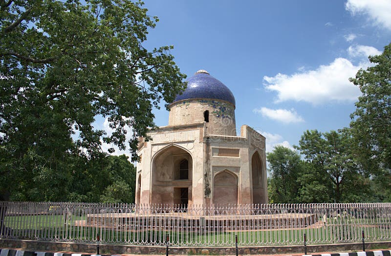 Sabz Burj, New Delhi stock image. Image of culture, dome - 10708377