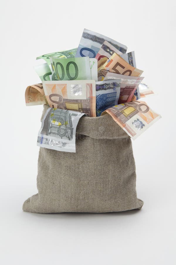 Euro Fond D'argent De Billets De Banque Image stock - Image du argent ...