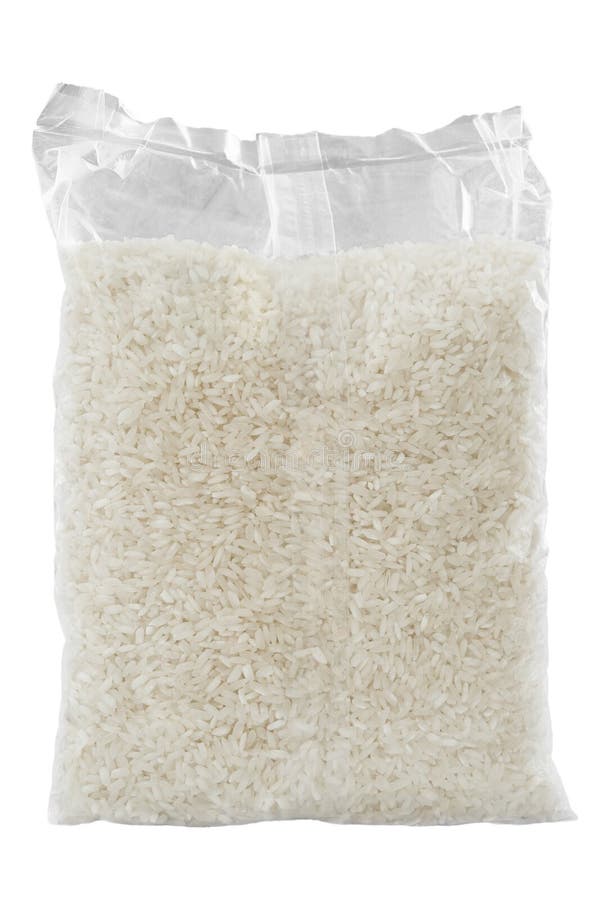 Sac de riz photo stock. Image du plastique, asiatique - 26476528