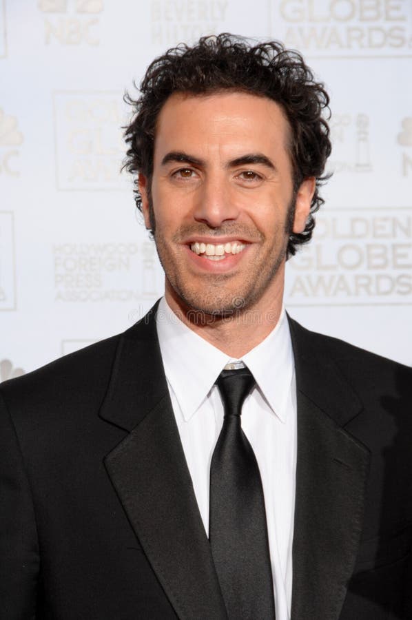 Sacha Baron Cohen editorial image. Image of globe, beverly - 24290460
