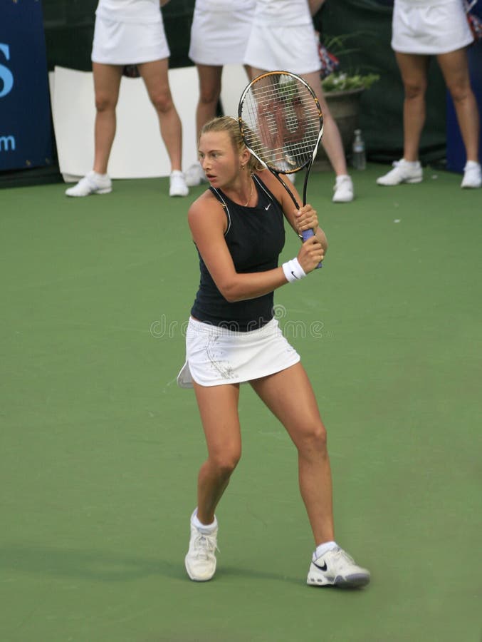 Sacha Jones, Pro Tennis Player Editorial Stock Image - Image of focus ...