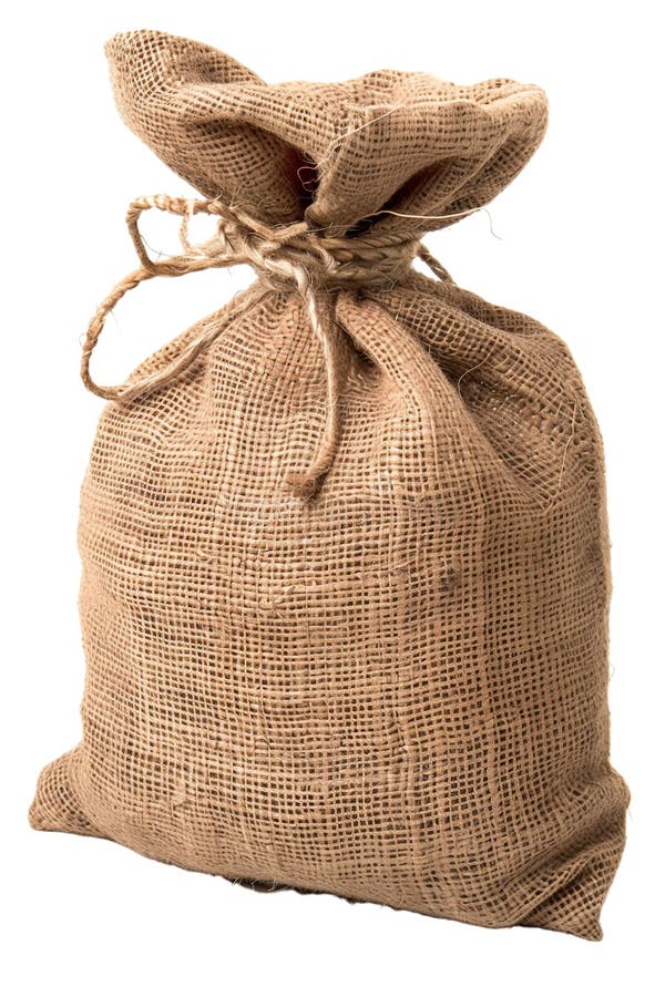 Sack Alone Against Transparent Backdrop Stock Illustration ...