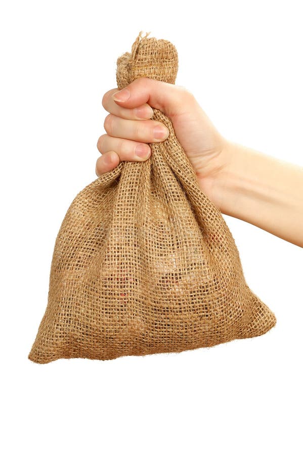 Sack stock photo. Image of incentive, success, home, canvas - 2330146