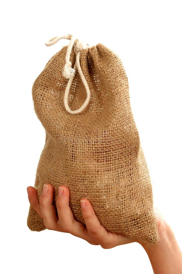 Sack stock photo. Image of incentive, success, home, canvas - 2330146