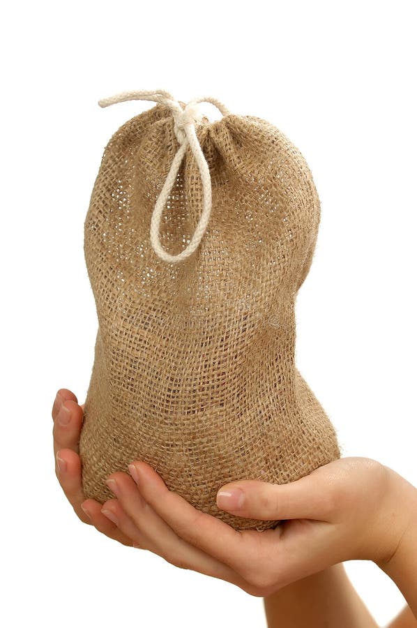 Sack stock photo. Image of incentive, success, home, canvas - 2330146