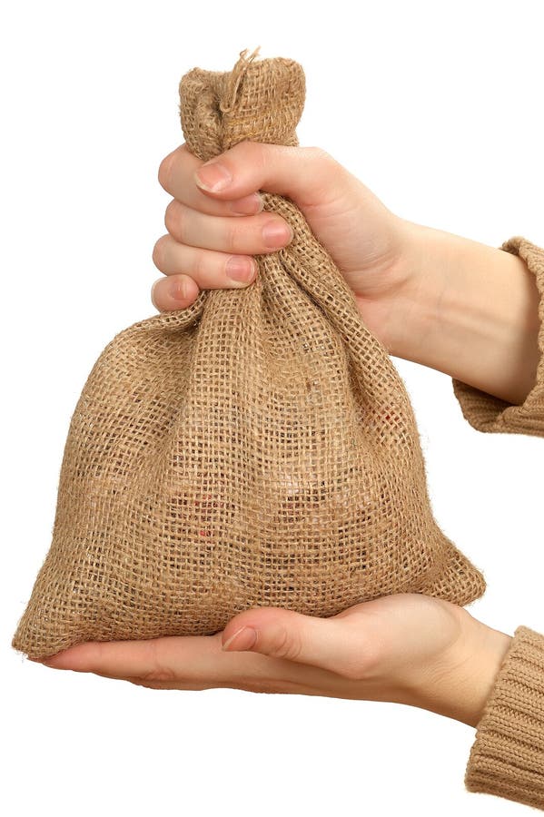 Sack stock photo. Image of incentive, success, home, canvas - 2330146