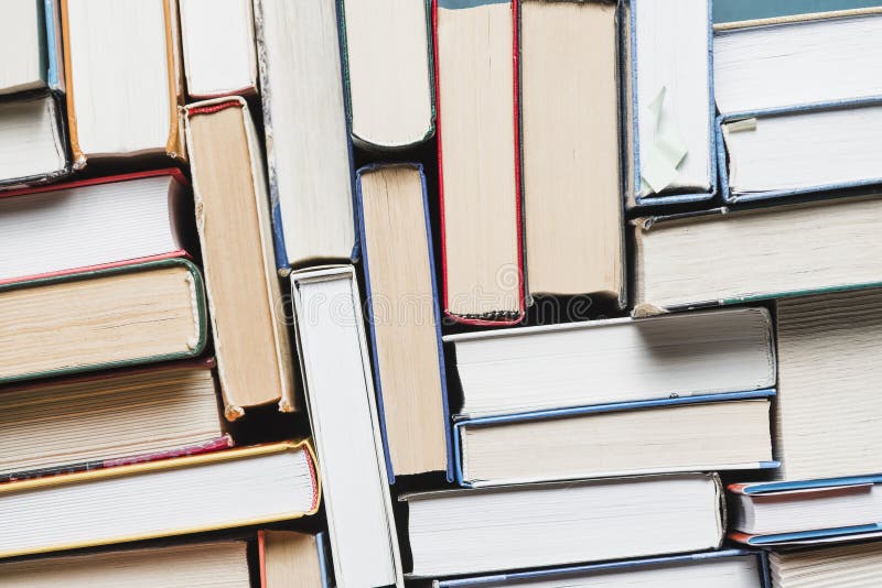 Sack Library Books. High Quality Photo Stock Photo - Image of textbook ...