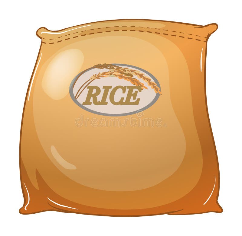 Sack Of Rice Clipart