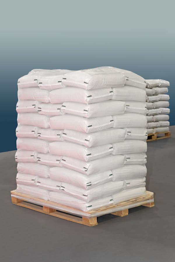 Sacks pallet stock image. Image of bags, bulk, pallet - 33413415