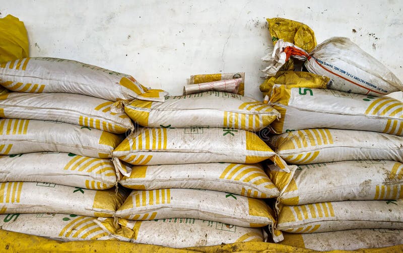 Sacks of rice stock image. Image of sacks, industry, natural - 38968167