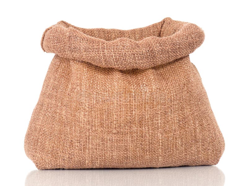 Pequeno saco foto de stock. Imagem de malote, marrom - 31160628