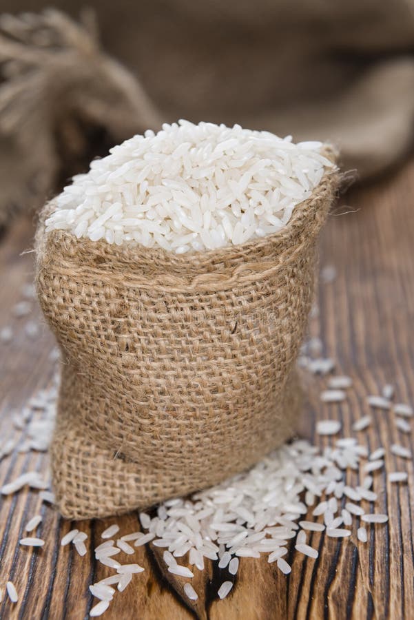 Saco de arroz imagem de stock. Imagem de mostra, processado - 17476281