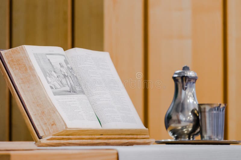 Sacrament of Communion, Eucharist Symbol Stock Photo - Image of chain ...