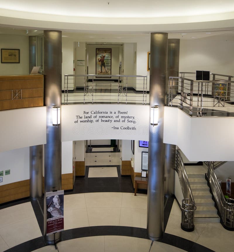 Sacramento public library editorial image. Image of interior - 97063010