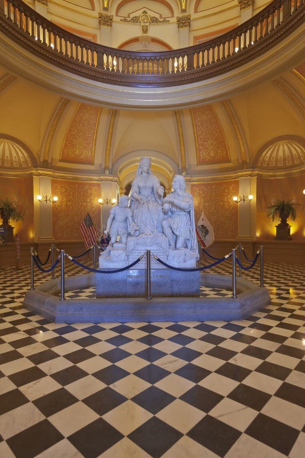 Sacramento State Capitol Interiors Architecture. Editorial Stock Photo ...