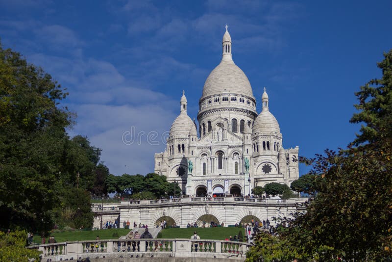 Sacre Coeur stock photo. Image of arch, ancient, architect - 28675456