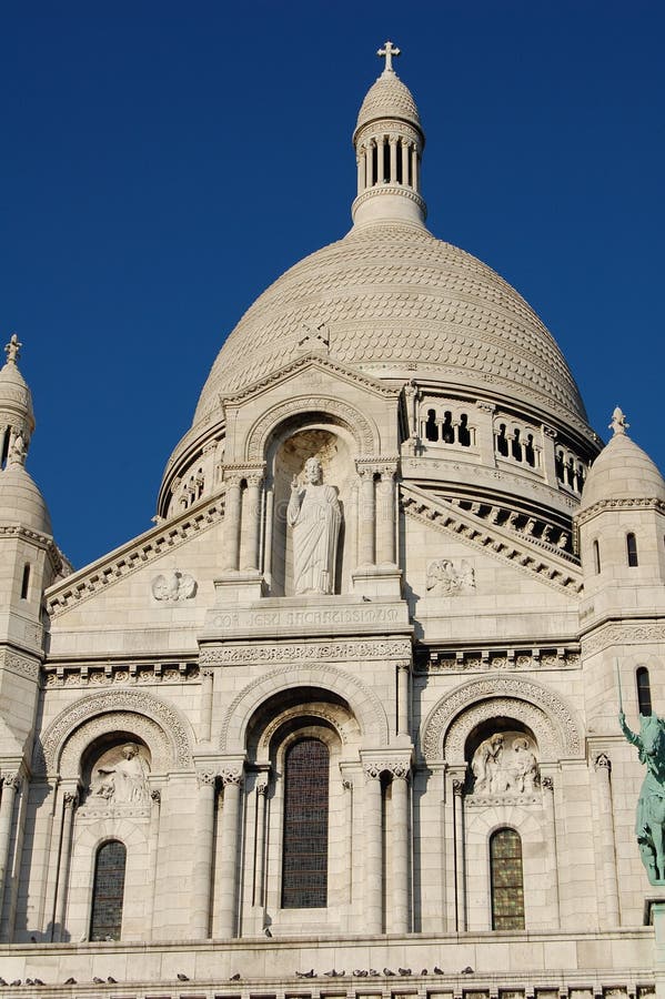 Sacre coure stock image. Image of catholicism, built, scene - 7674211