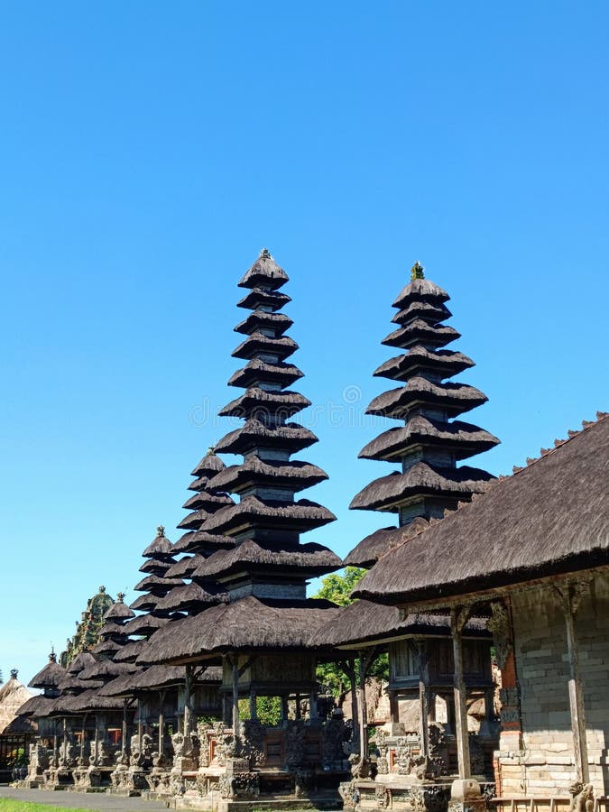 A sacred building in Bali stock image. Image of landmark - 263712667