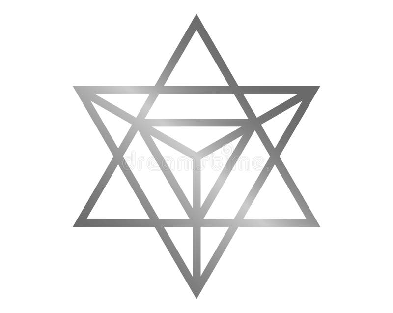 Sacred Geometric Patterns of Merkaba. Sacred Geometry Merkabah Symbol ...
