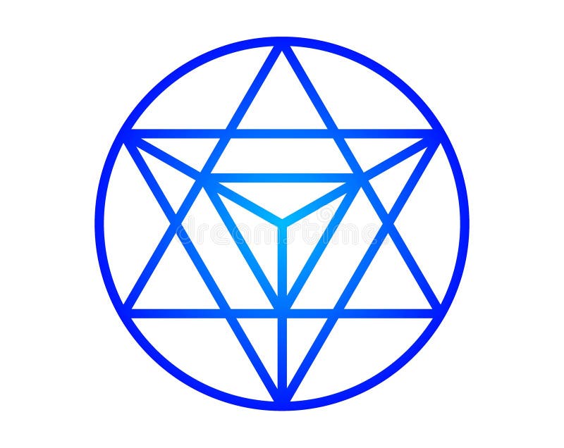 Sacred Geometric Patterns of Merkaba. Sacred Geometry Merkabah Symbol ...