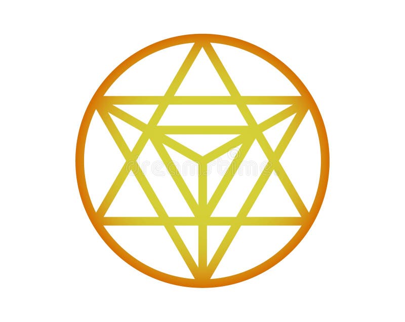 Sacred Geometric Patterns of Merkaba. Sacred Geometry Merkabah Symbol ...