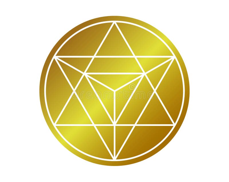 Sacred Geometric Patterns of Merkaba. Sacred Geometry Merkabah Symbol ...