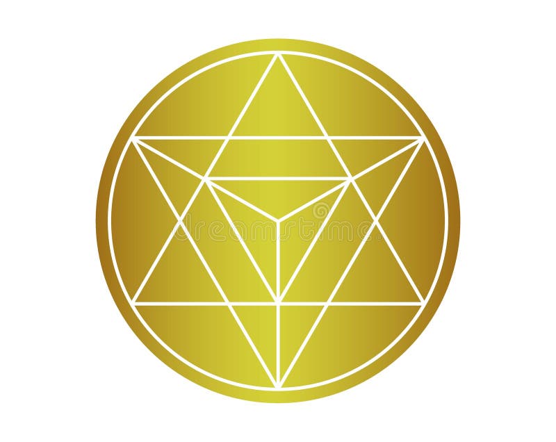 Sacred Geometric Patterns of Merkaba. Sacred Geometry Merkabah Symbol ...