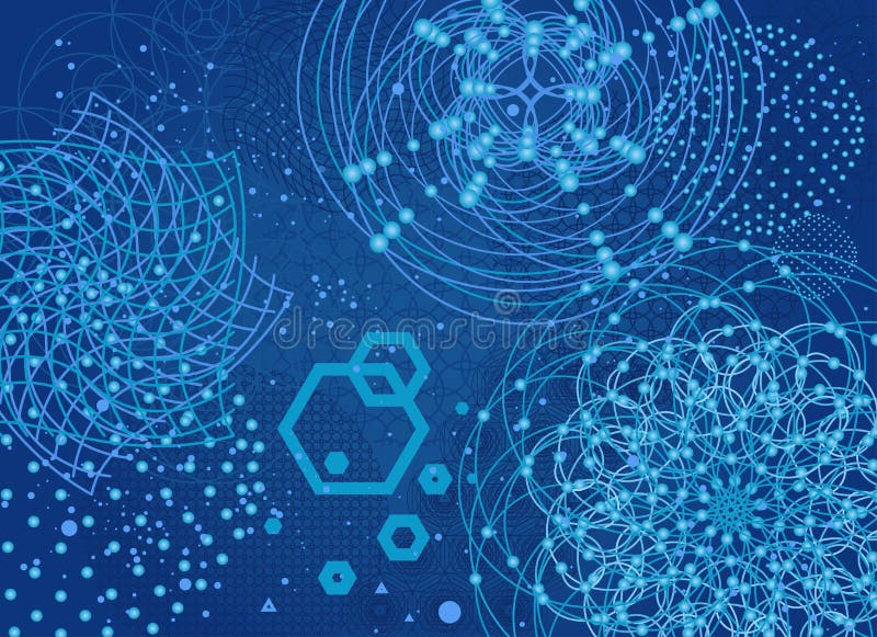 Sacred geometry backdrop stock vector. Illustration of meditation ...