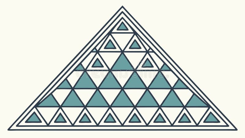 Sacred Geometry Sri Yantra Triangle Pattern Abstract, Vector Design ...