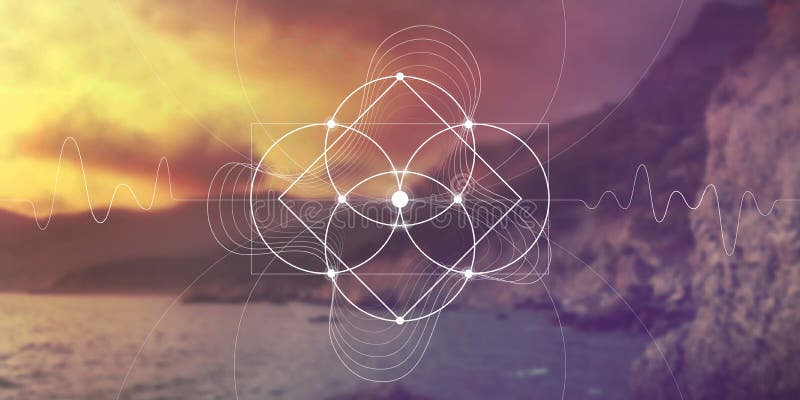 Sacred Geometry Web Banner. Math, Nature, and Spirituality in Nature ...