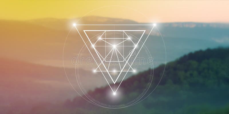Sacred Geometry Web Banner. Math, Nature, and Spirituality in Nature ...