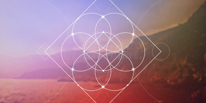 Sacred Geometry Web Banner. Math, Nature, and Spirituality in Nature ...