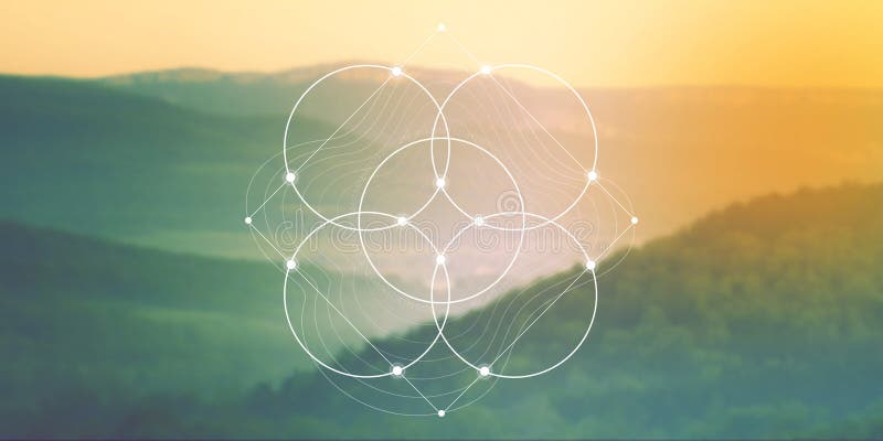 Sacred Geometry Web Banner. Math, Nature, and Spirituality in Nature ...