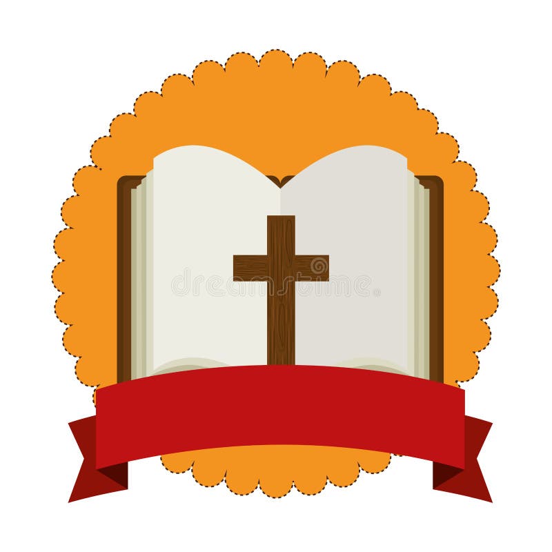 Sacred holy bible icon stock illustration. Illustration of graphic ...